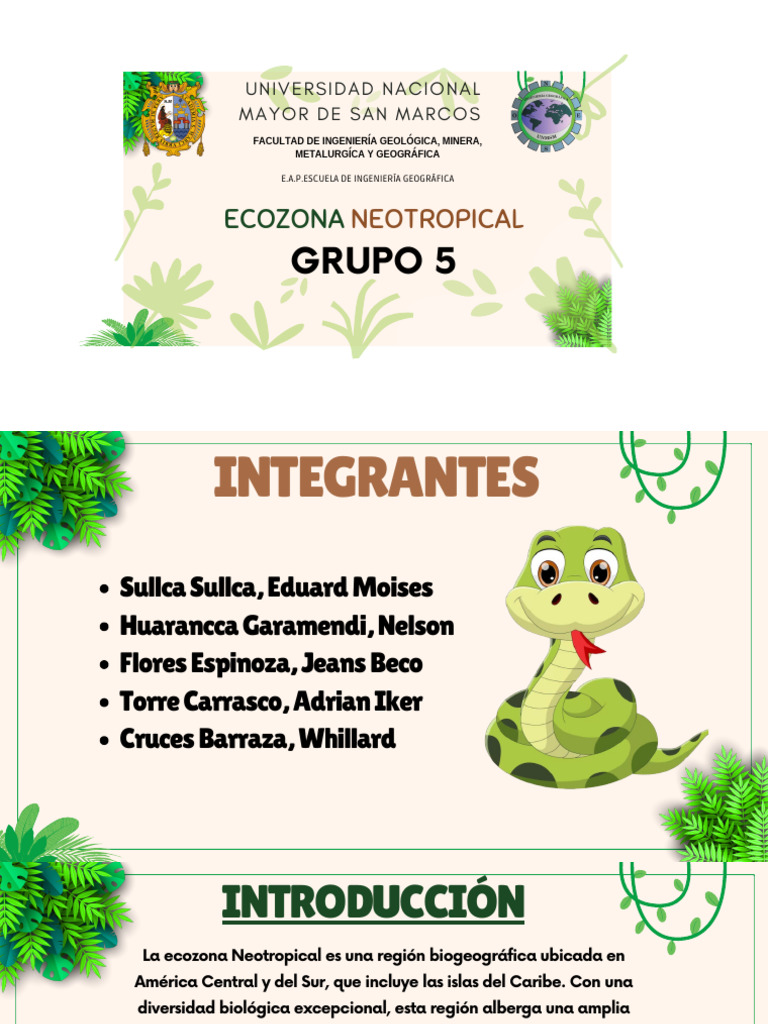Ecozona Neotropical | PDF