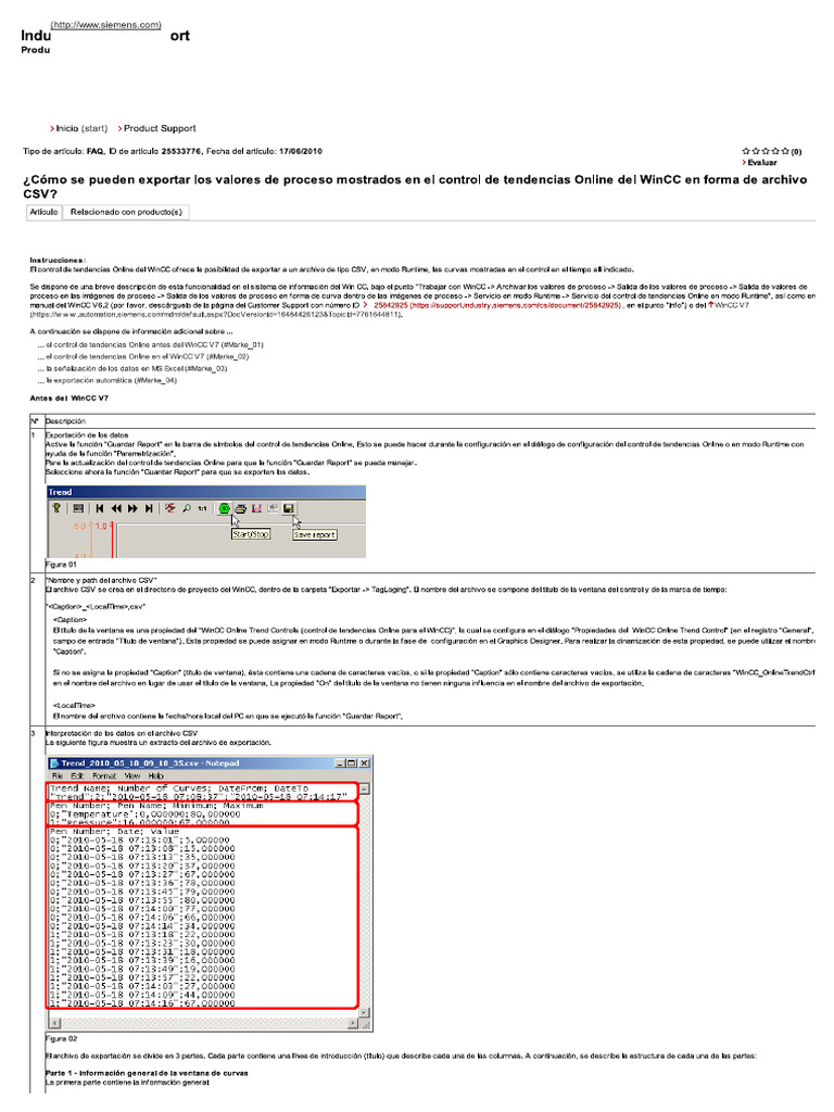 ¿Cómo Se Pueden Exportar Datos de Tendencias.. | PDF