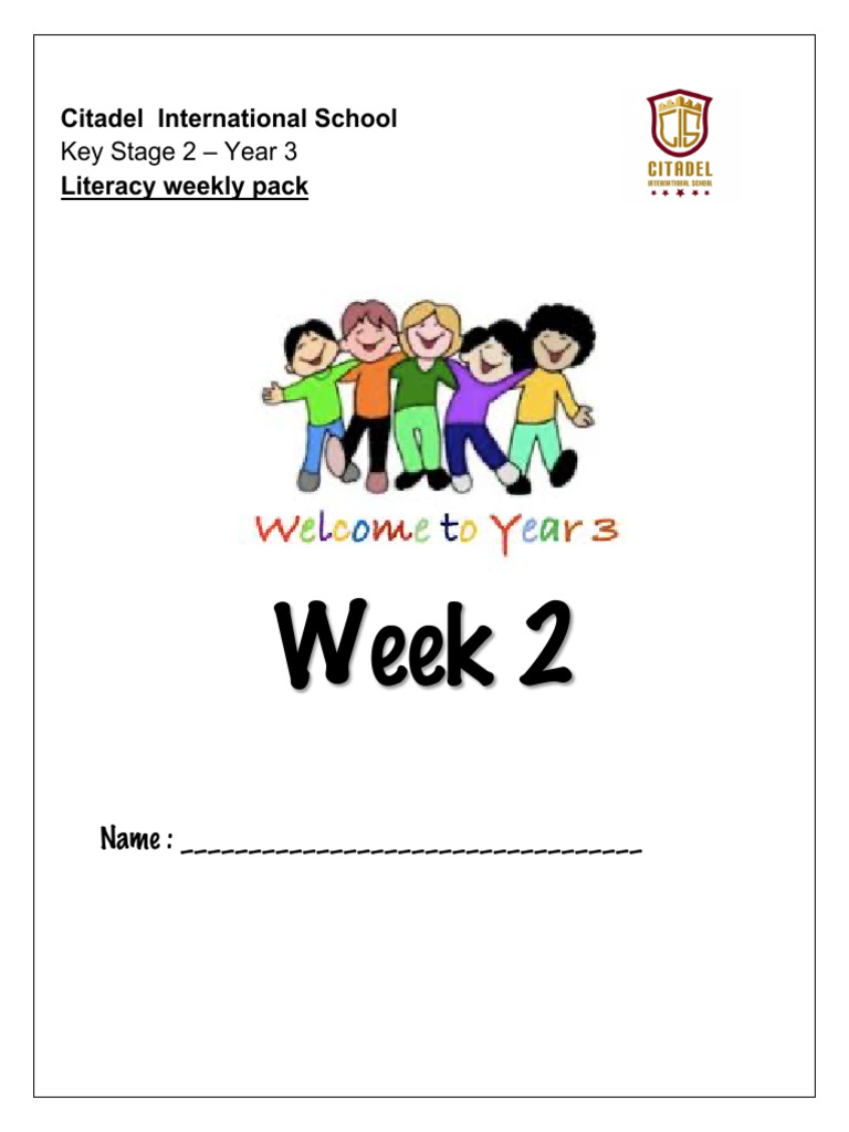 English Week 2 Pack | PDF