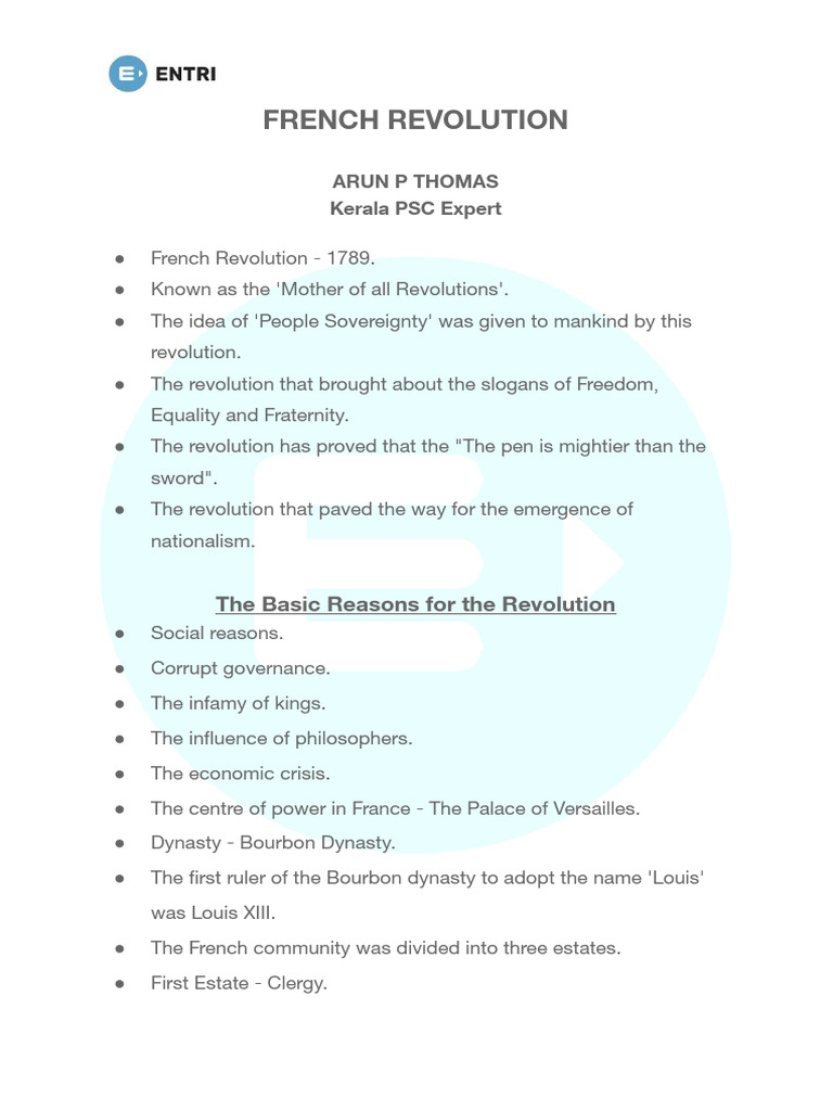 French Revolution(2) | PDF