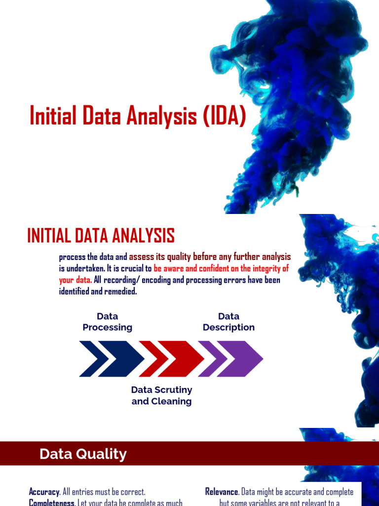 Initial Data Analysis | PDF