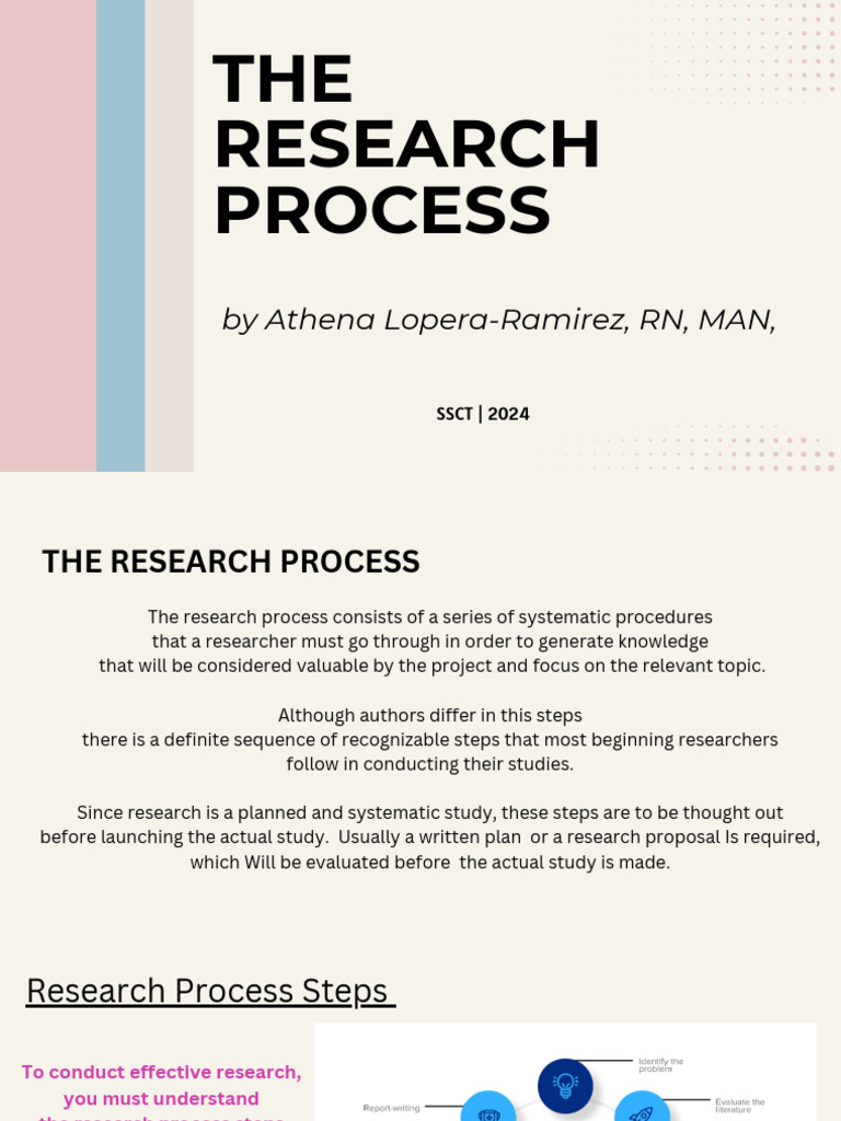 THE-RESEARCH-PROCESS | PDF