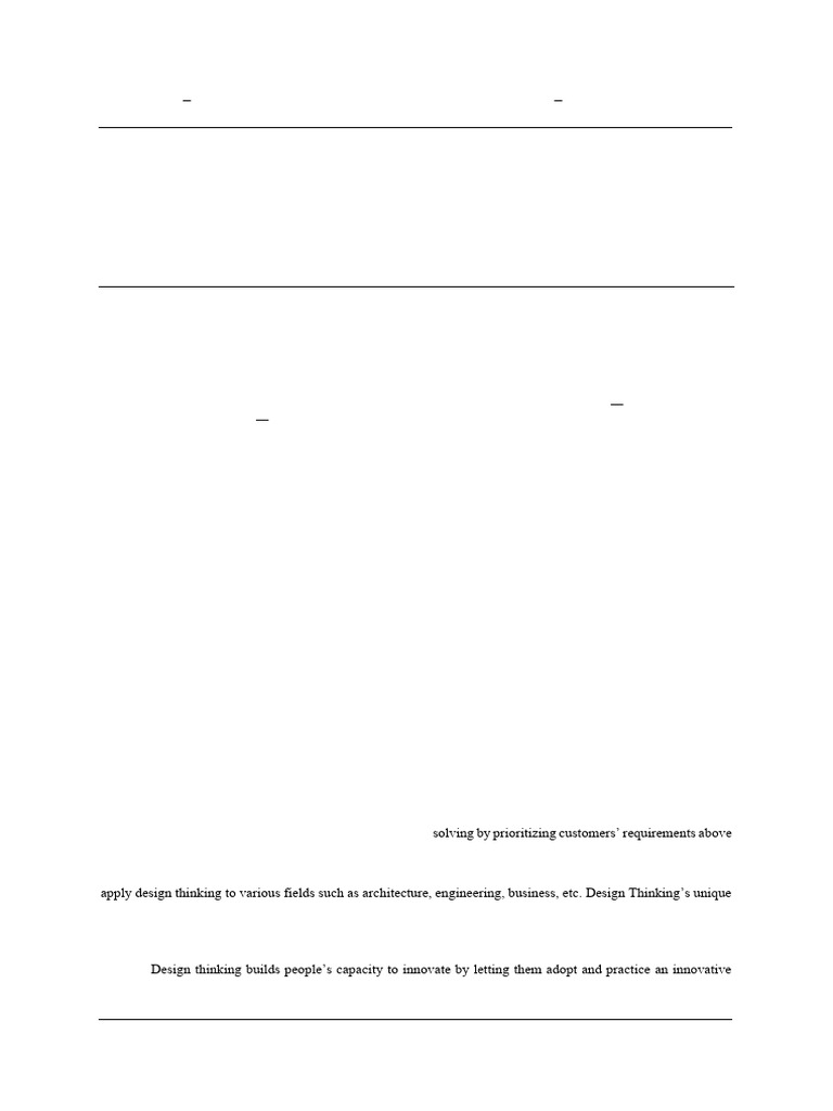 Design Thinking Case study 2 | PDF