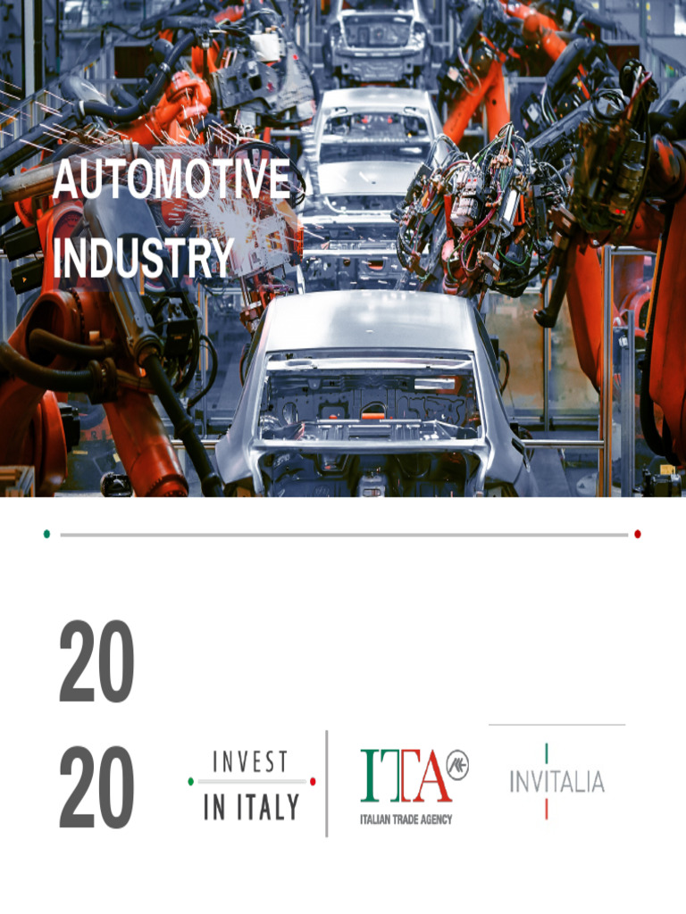 Automotive Industry Investments in Italy | PDF
