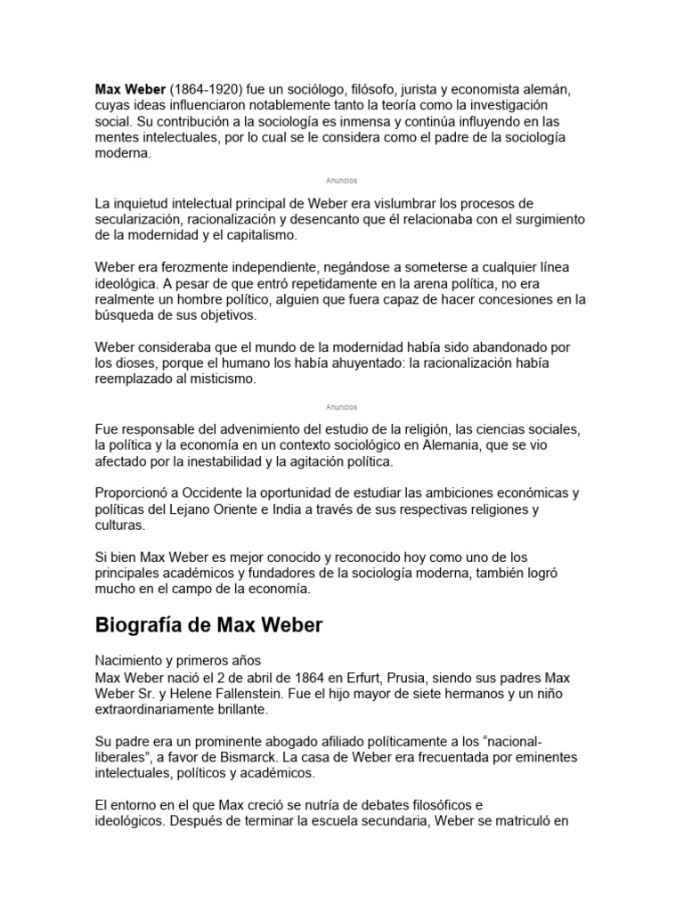 Weber | PDF