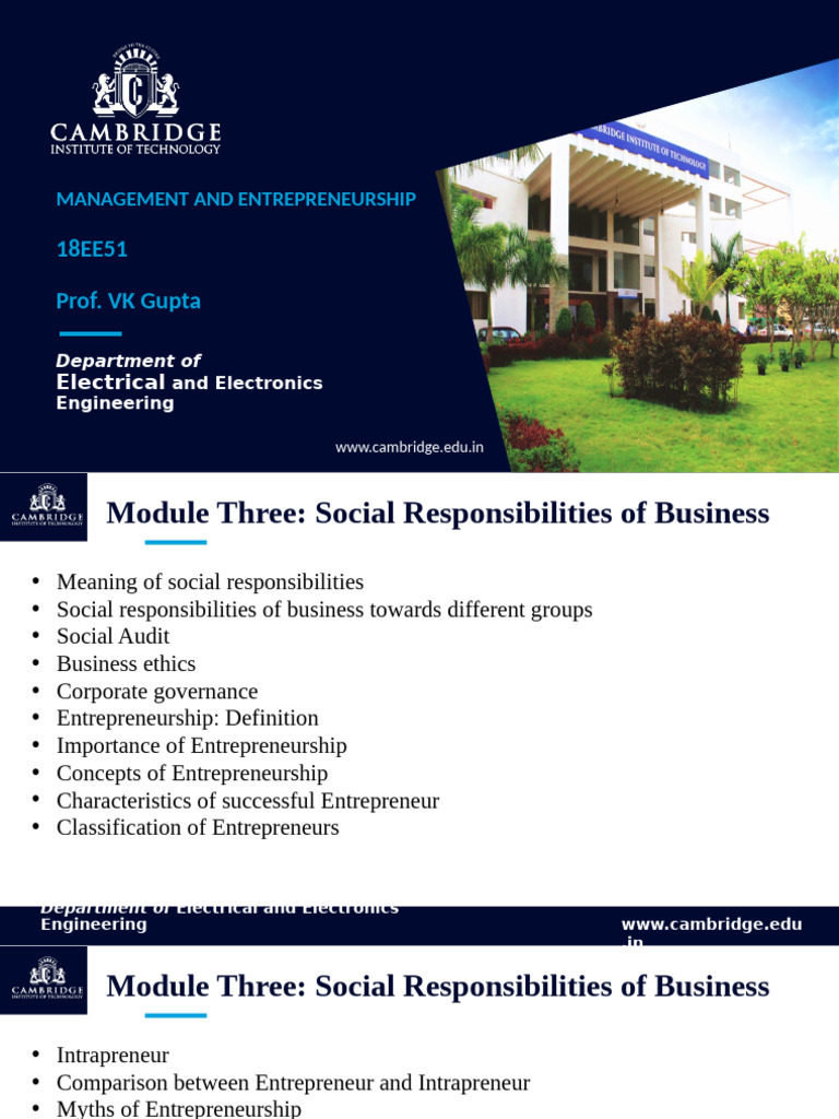 ME Module3 | PDF | Entrepreneurship | Social Psychology