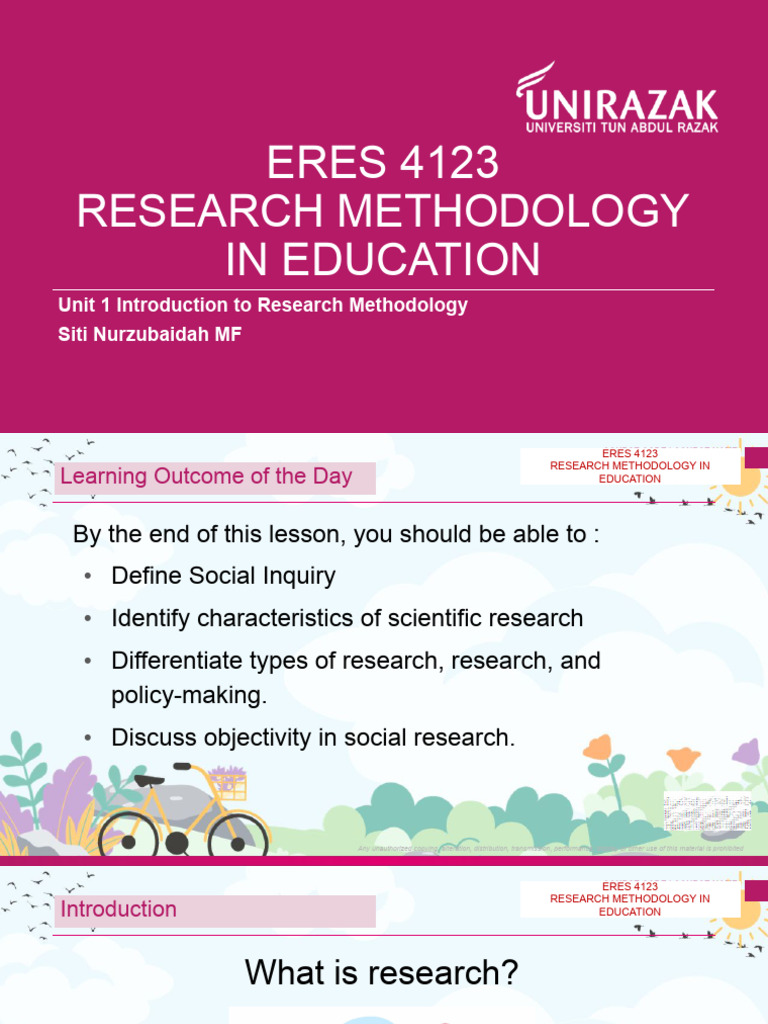 Unit 1 Introduction To Research Methodology | PDF