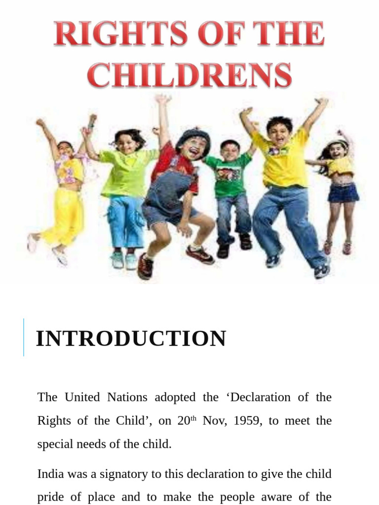 Rights of Children | PDF