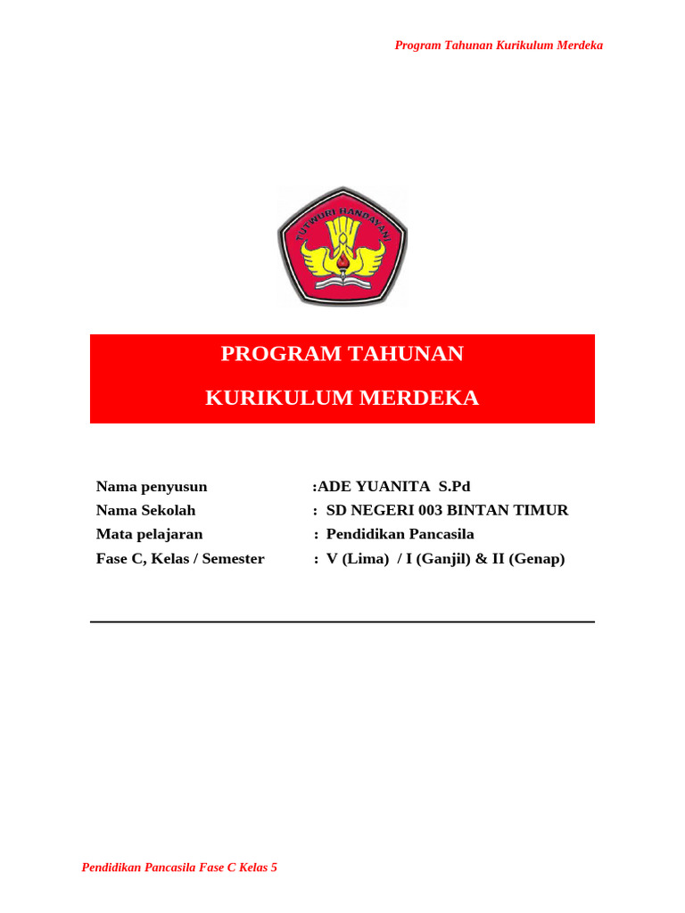 Prota PPKN | PDF
