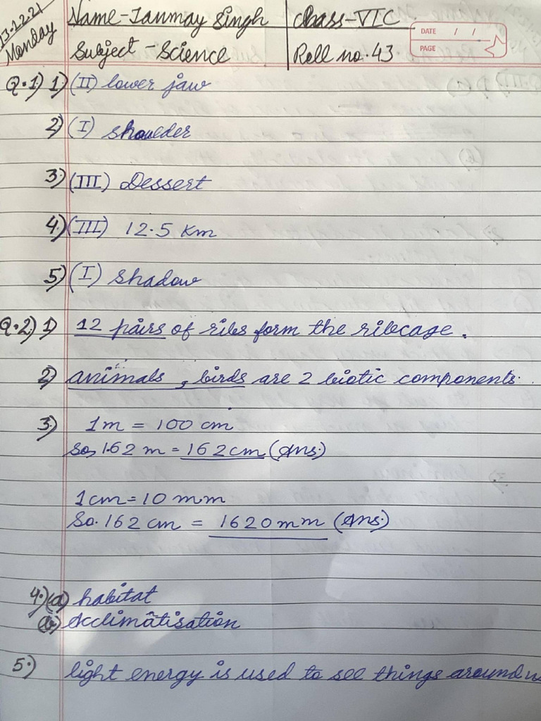 Science Periodic Test 2 | PDF