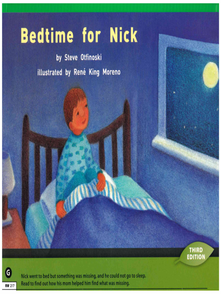 (G) Bedtime for Nick (F) | PDF