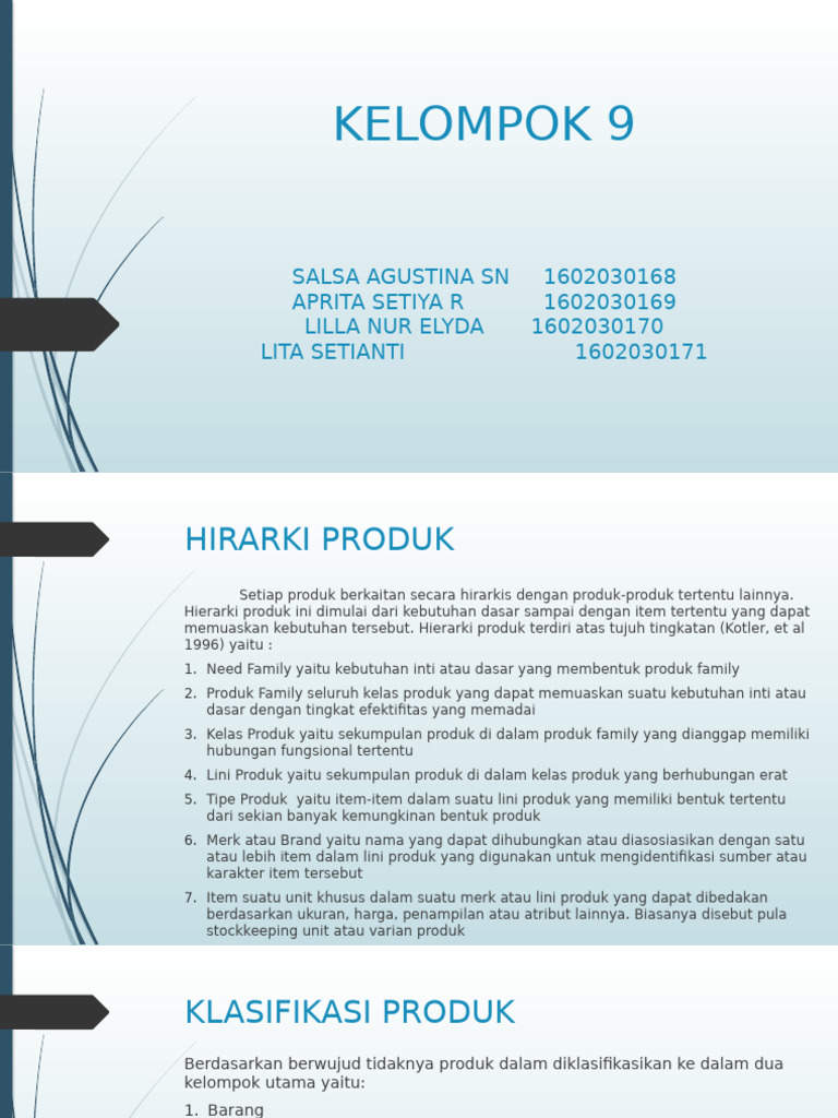 Kelompok 9 | PDF