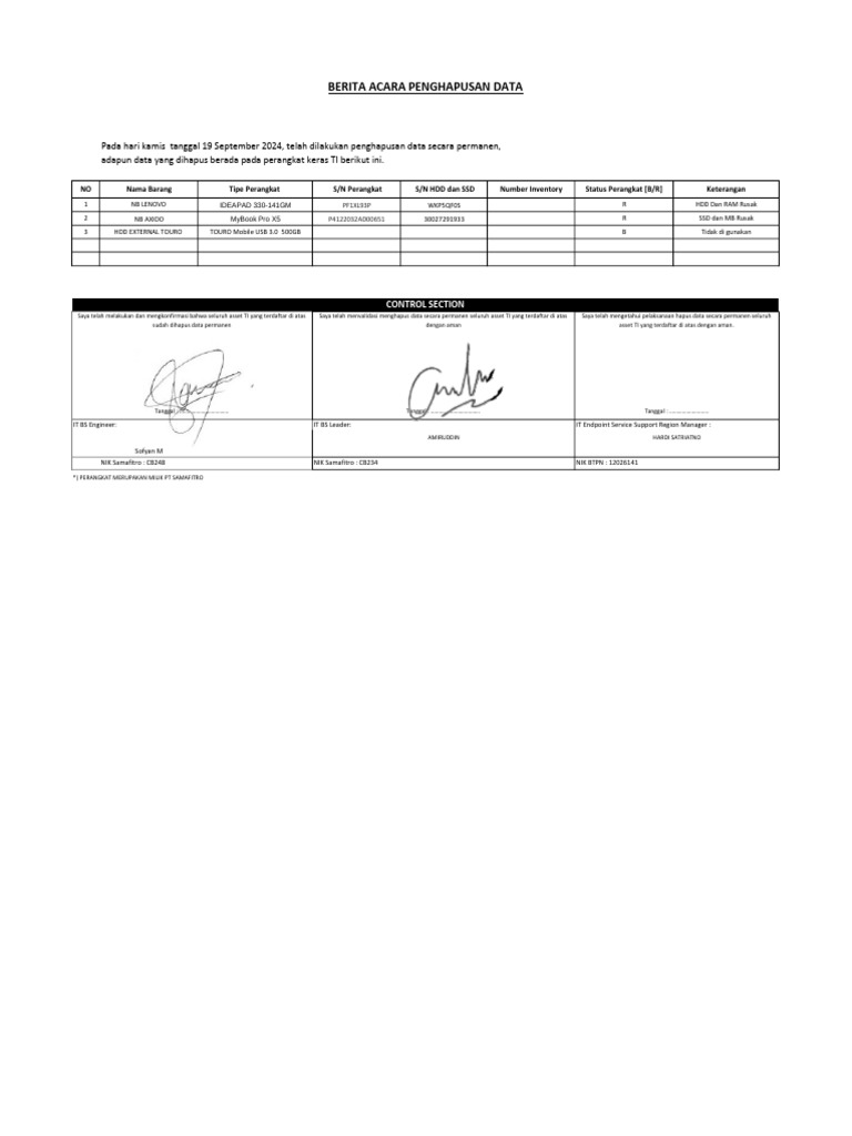 BA Killdisk Samafitro | PDF