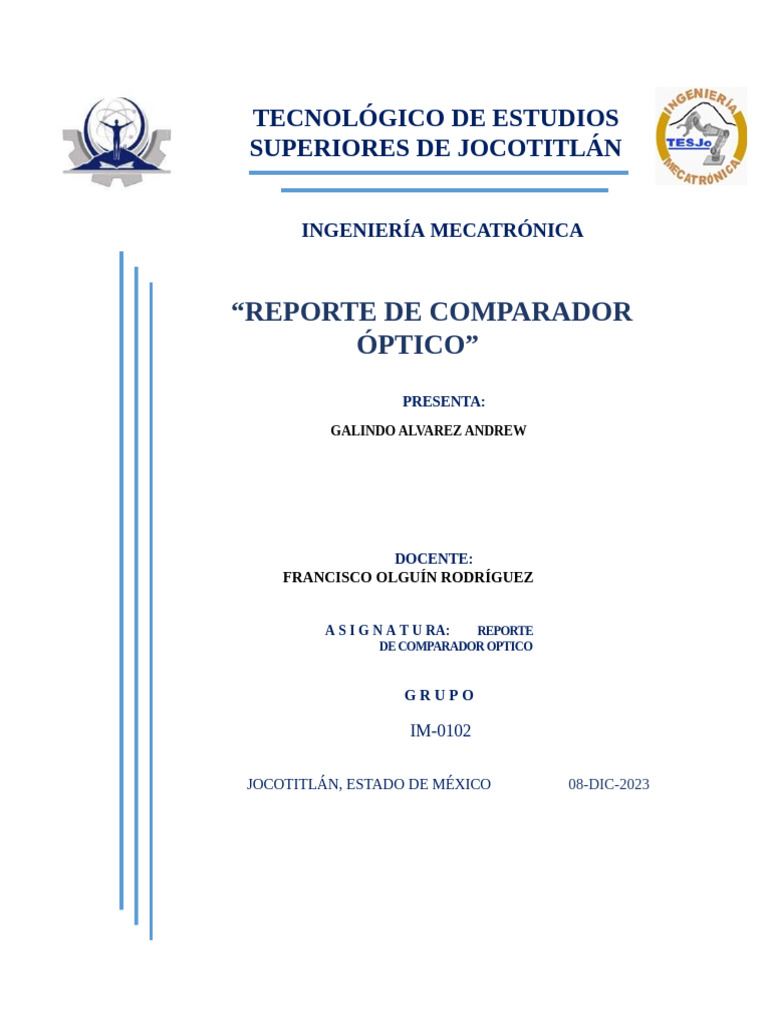 Comparador Óptico | PDF
