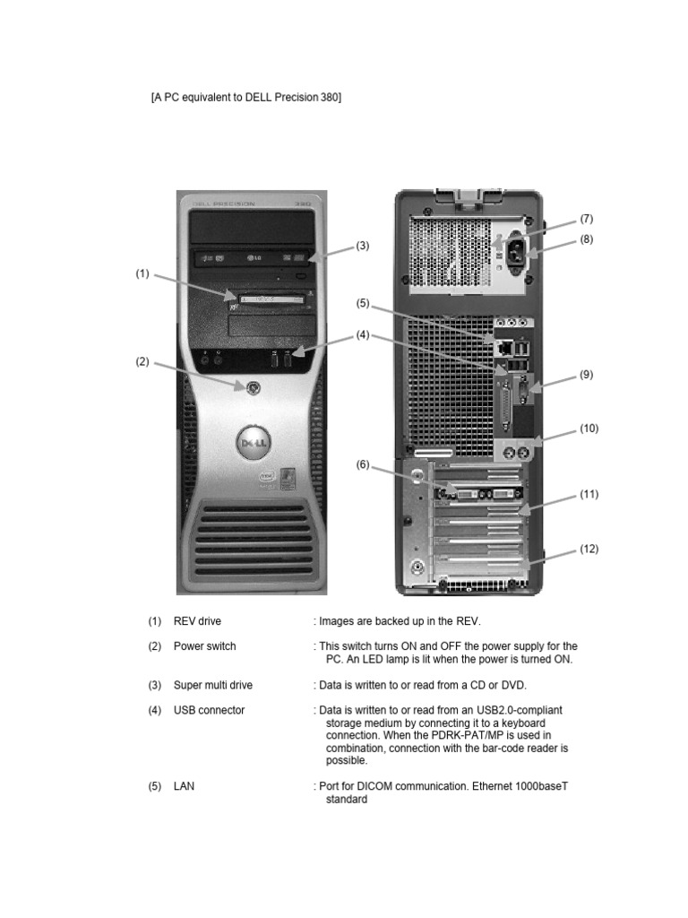 A PC Equivalent To DELL Precision 380 | PDF