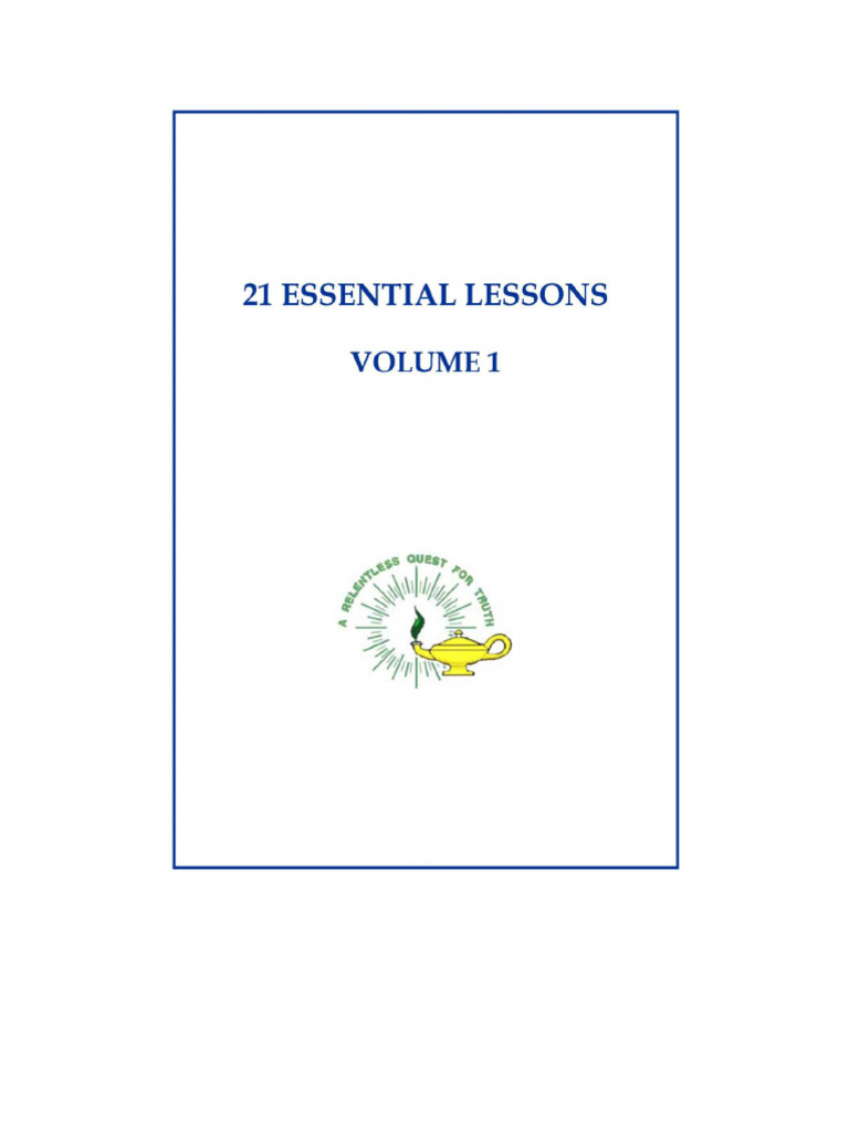 Ascended Masters 21 Lessons | PDF