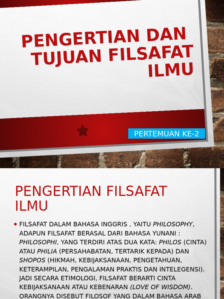 Materi Perkuliahan Ke 2 | PDF