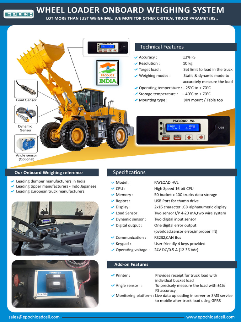 Wheel Loader Catalog | PDF