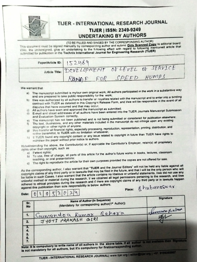 Ranse Or: Spaed Humps | PDF