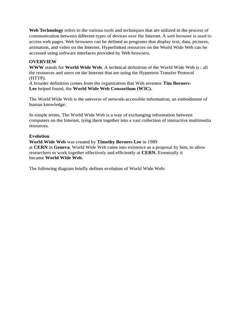 unit 1 web-1 html | PDF