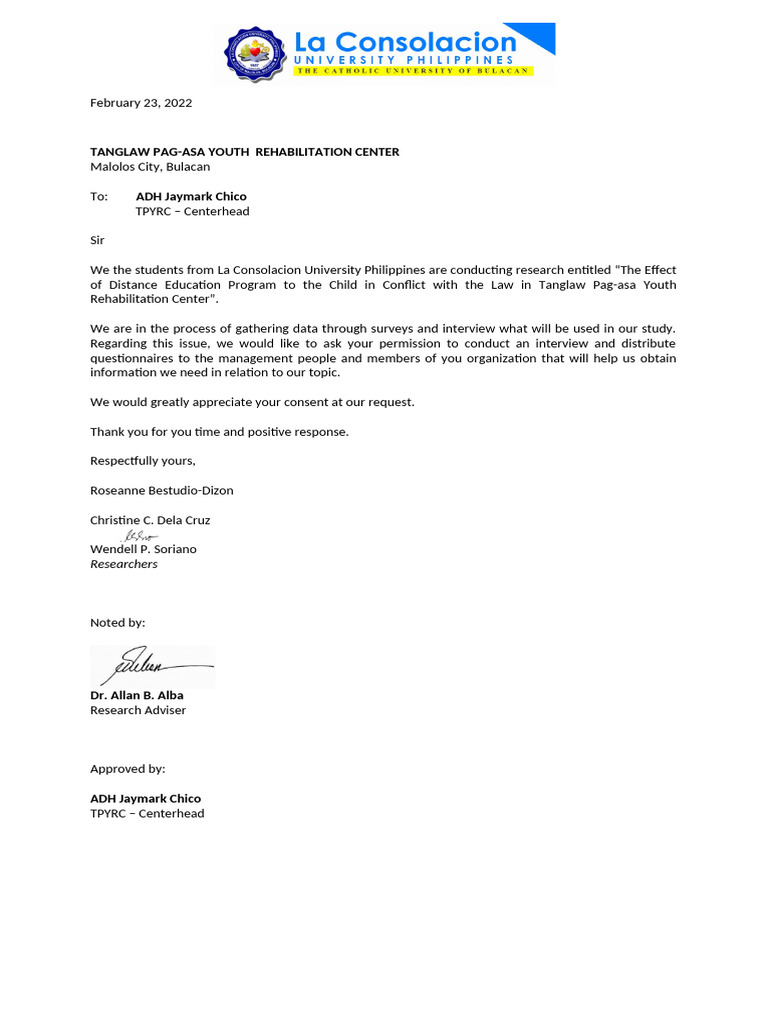 Interview Request Letter | PDF