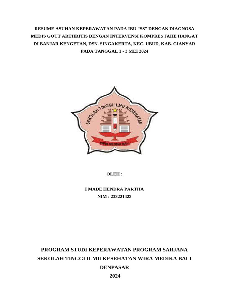 Laporan Resume Askep Komplementer | PDF