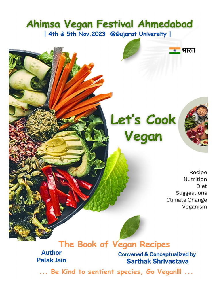 Vegan Recipe Book_2023_ahimsa Vegan Festival | PDF