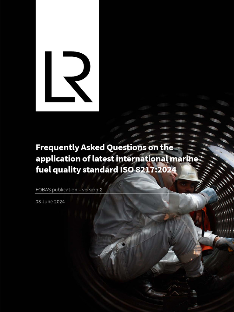 LR FAQ On ISO8217 2024 V2 | PDF