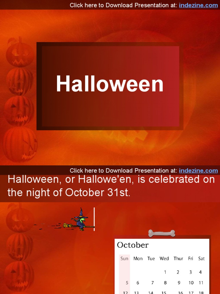 Halloween PowerPoint Presentation | PDF