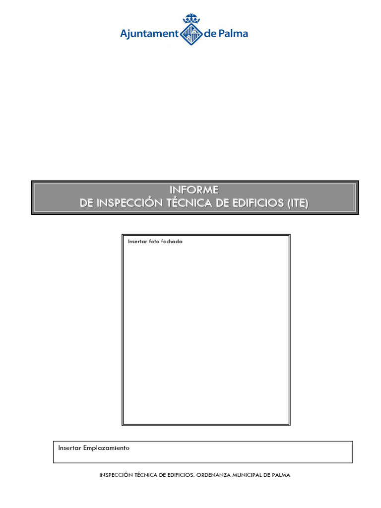 Informe - ITE - Palma 2009 - CAST | PDF