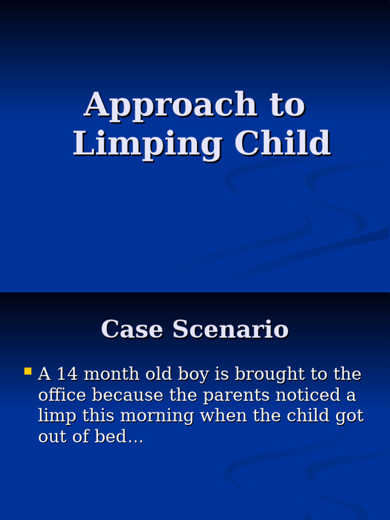 Abnormal Gait in Children | PDF