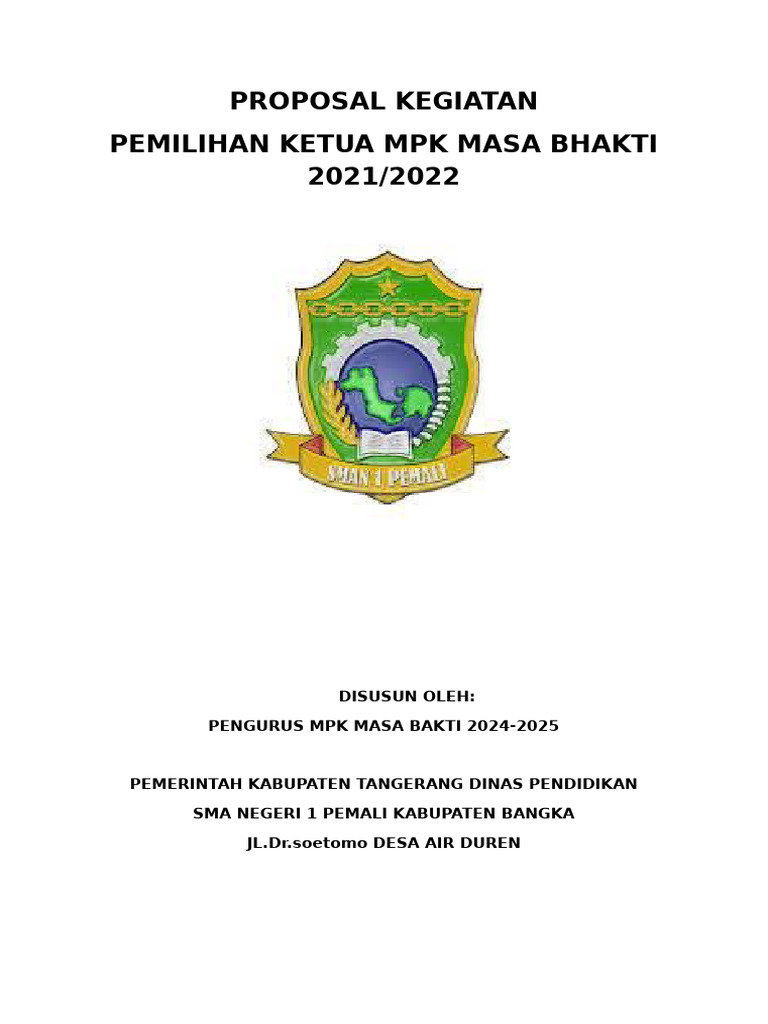Proposal Acara Pdf
