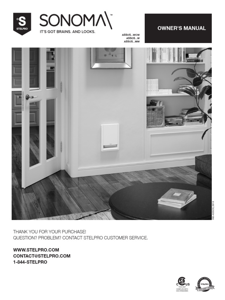 Stelpro Assos1001mw | PDF