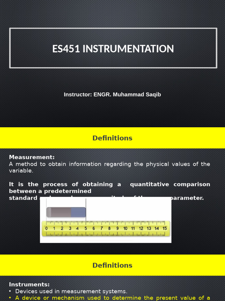ES451 Lectures Week 1 | PDF