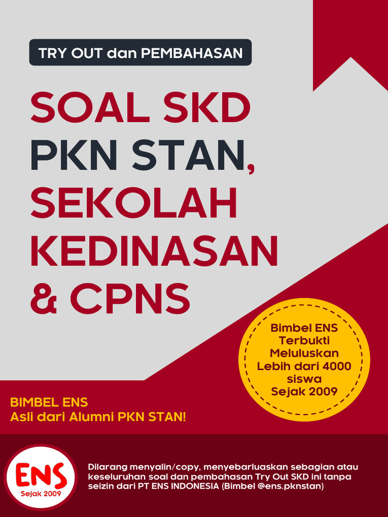 E-Book SKD Cpns Dan Kedinasan | PDF
