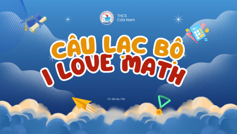 Banner Final I Love Math Club | PDF