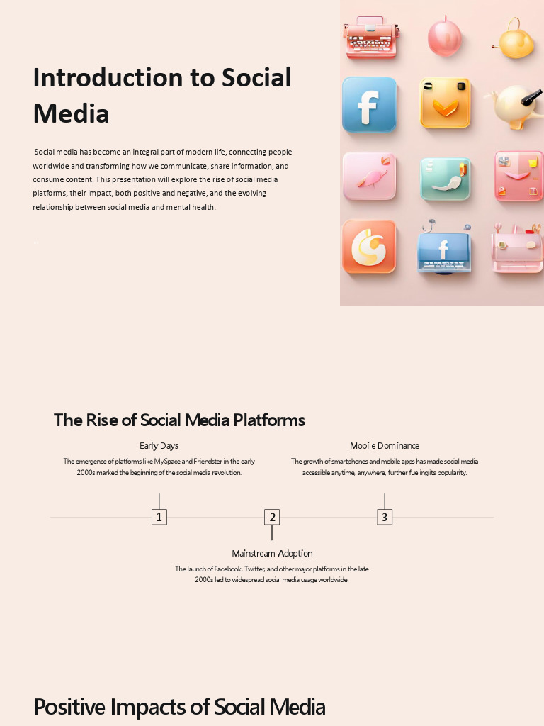 Social Media And Its Imapct | PDF