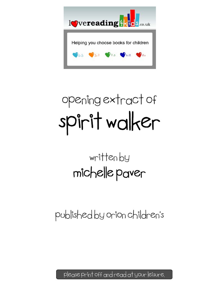 Spirit Walker Extract | PDF