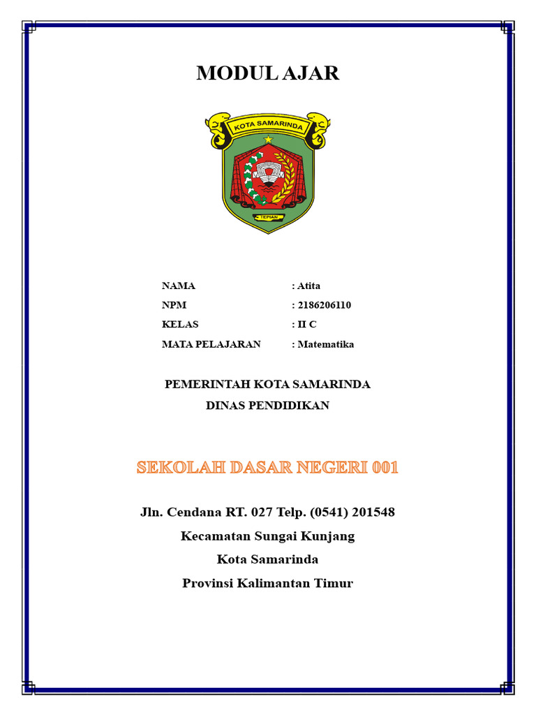 Cover Modul Ajar - II C | PDF