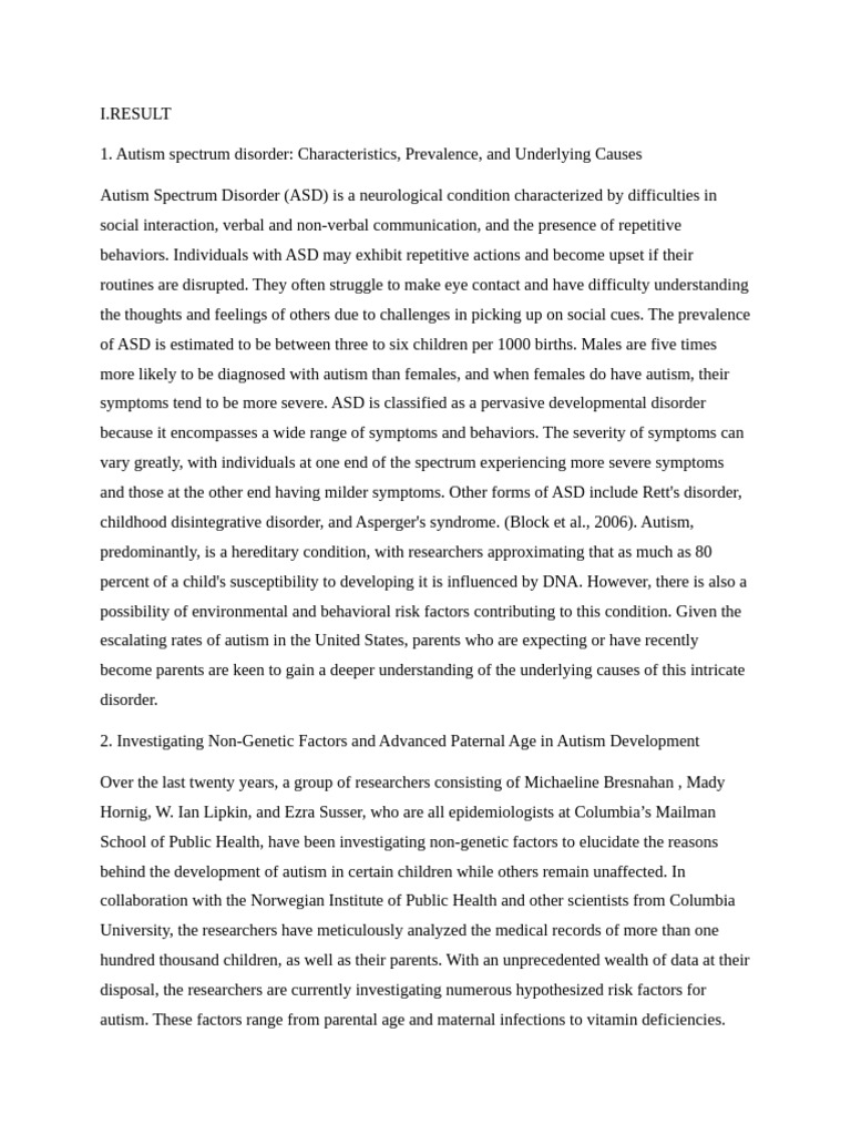 Body Research Writing | PDF