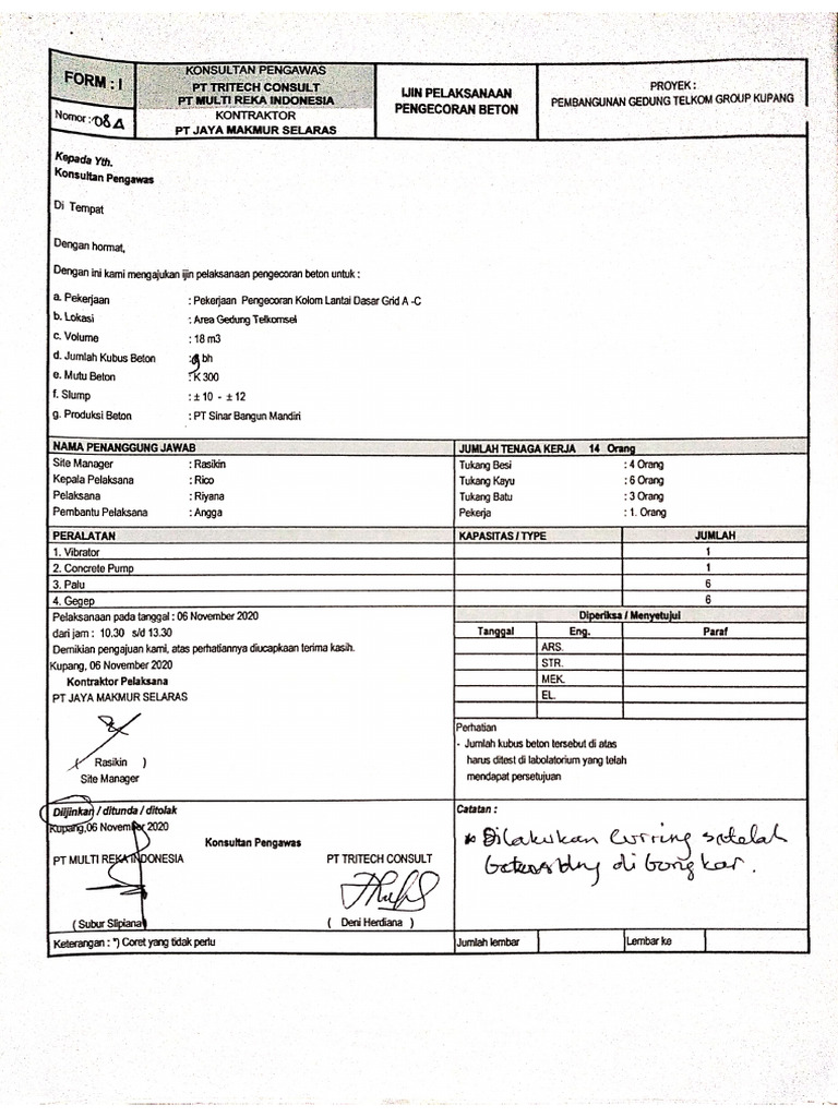 SI PENGECORAN 08A - 23 NOVEMBER 2020 | PDF