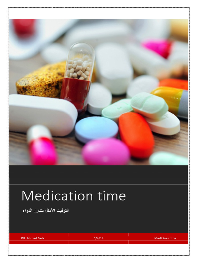 Medication Time | PDF