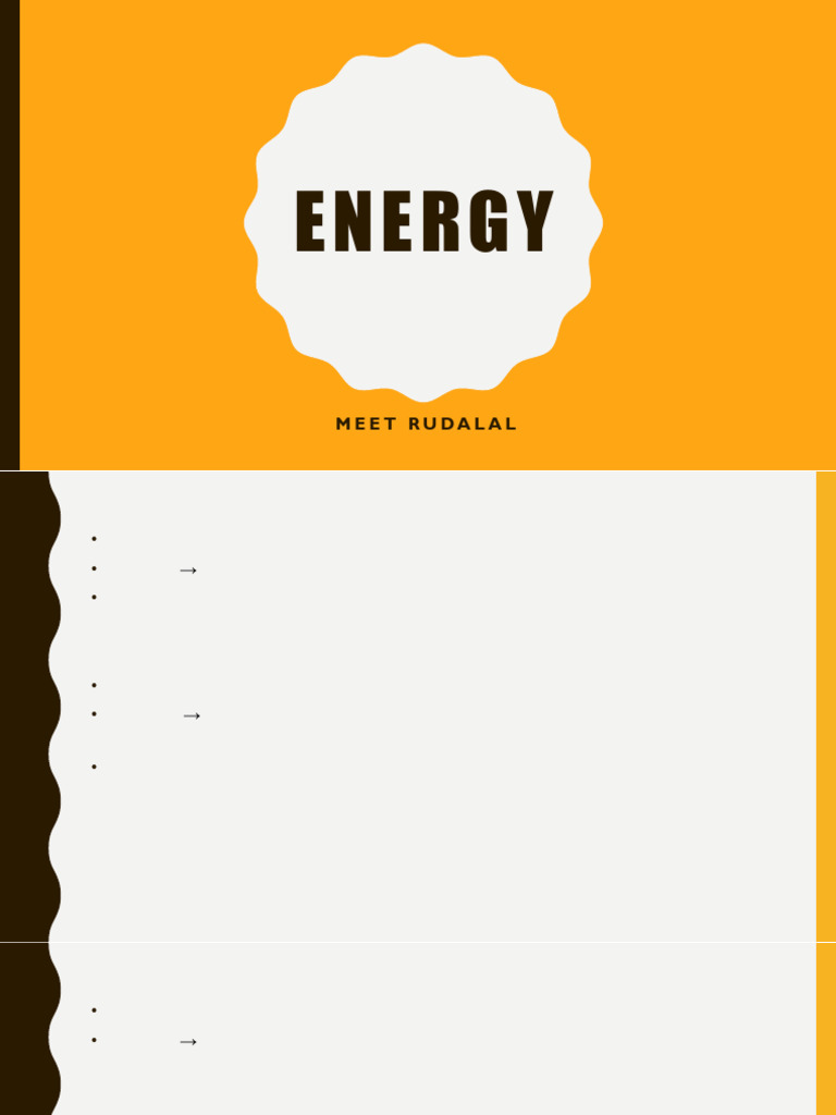 Energy | PDF