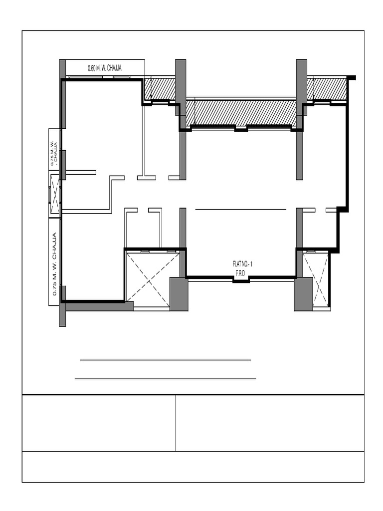 Richa Final 3BHK Floor Plan | PDF