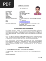 IIM A Resume Format For Freshers | PDF | Mechanical Engineering | Schools
