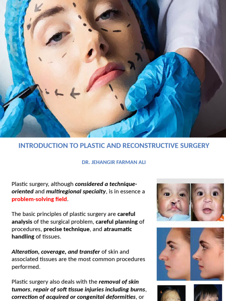 Introduction To Plastic and Reconstructive Surgery Edited | PDF