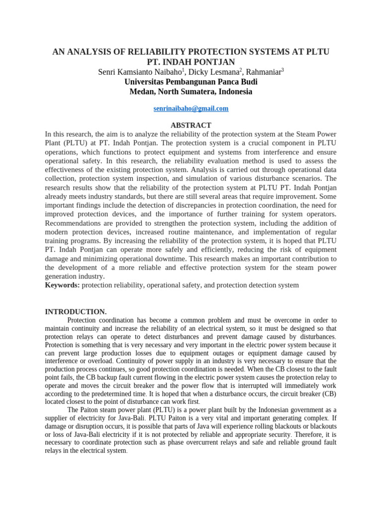 Paper Senri Final | PDF | Reliability Engineering | Science & Mathematics