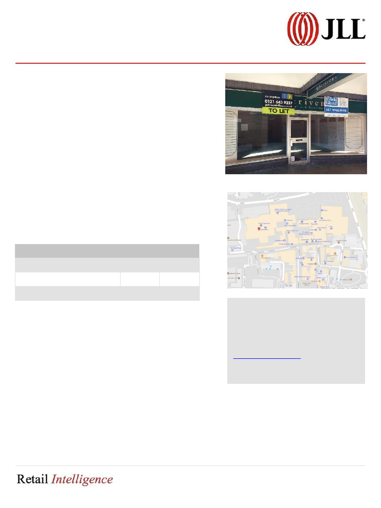 Crewe - Unit 12 Victoria Centre - July17 | PDF