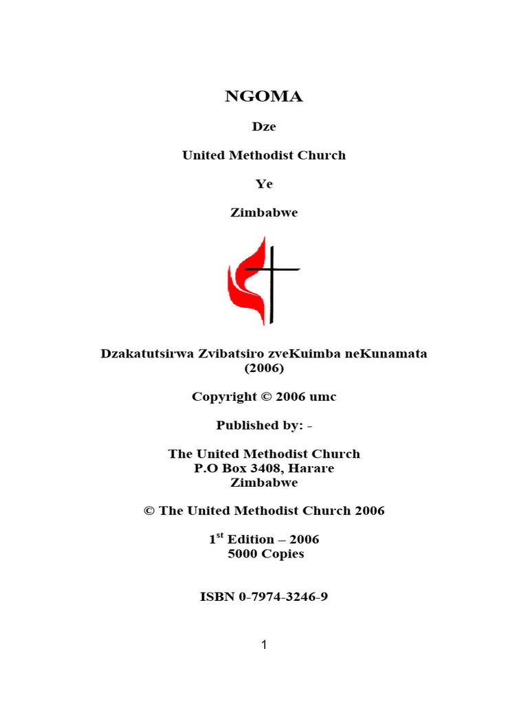 Shona Hymn Book(1) | PDF