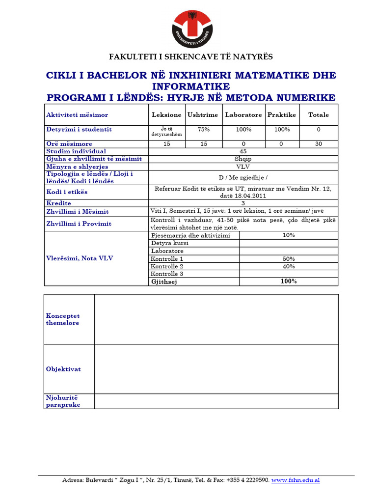 4 1 4 HYRJE NE METODA NUMERIKE D76ae9f15c | PDF